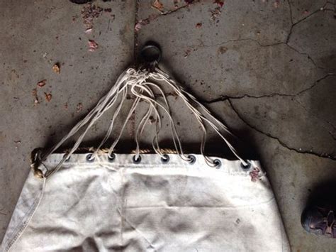 Vintage Military Submarine Hammock Wwii Sailor Issued Naval Navy Used 481008389