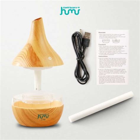 Promo Humidifier Alat Pelembab Udara Motif Kayu Desain Led Pembuat Kabut Diskon Diskon 35 Di