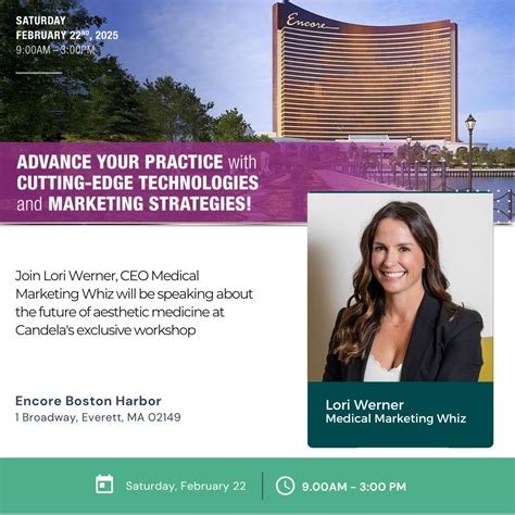 🚀 Exciting News Lori Werner Ceo Of Medical Marketing Whiz Will Speak