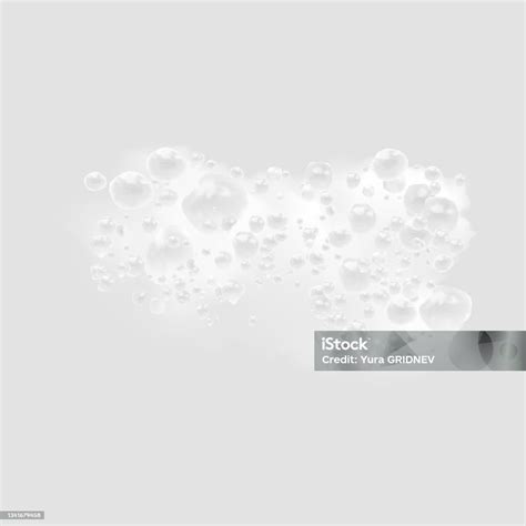 3d 거품 물 흰색 배경에 비누 거품이있는 물 벡터 그림입니다 공중 뷰에 대한 스톡 벡터 아트 및 기타 이미지 공중 뷰 불기 3차원 형태 Istock