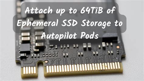 Ssd Ephemeral Storage On Gke Including Autopilot William Denniss
