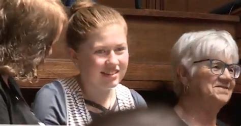 jayme closs honored as hometown hero in award ceremony home wcbi tv your news leader