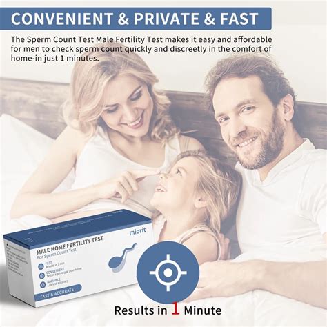Home Based Sperm Concentration Test 2 Sets Box Health And Nutrition Medical Supplies And Tools