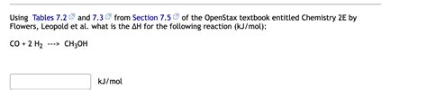 solved using tables 7 2 and 7 3 from section 7 5 of the openstax