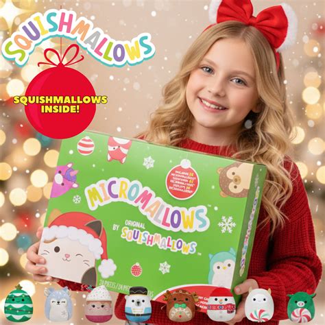 The Squishmallow Advent Calendar 24 Days Of Cozy Collectible Fun