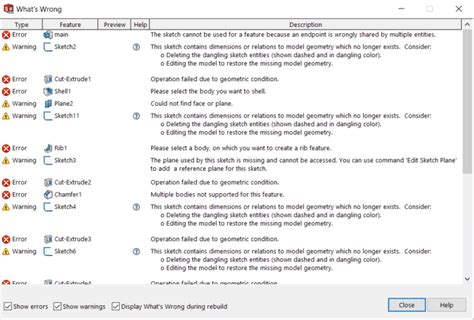 Understanding SOLIDWORKS Modeling Errors And How To Fix Them