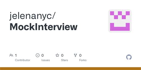 Github Jelenanycmockinterview