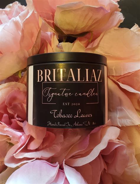 Signature Soy Based Hand Poured Candles Etsy