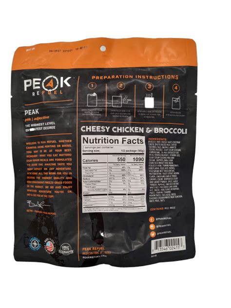 Cheesy Chicken And Broccoli River Country Products