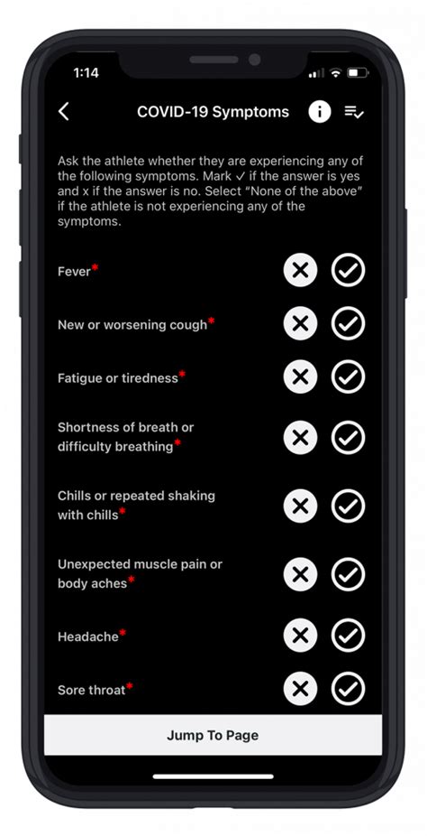 COVID Screening App HEADCHECK Health