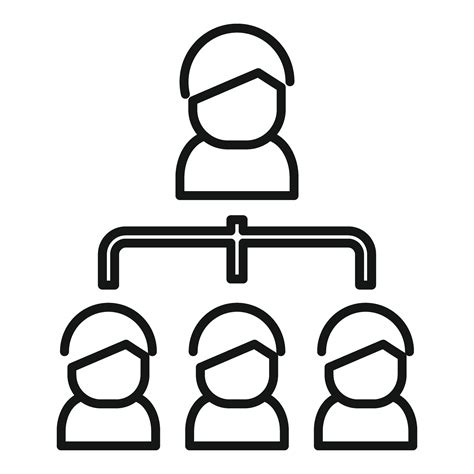 Social Media Group Icon Outline Vector People Working Online 42522917 Vector Art At Vecteezy