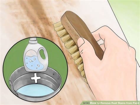 How To Remove Rust Stains From Paint 10 Steps With Pictures