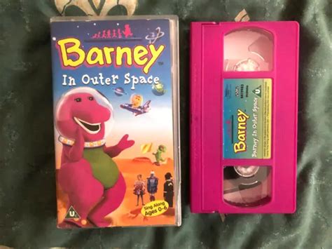 Barney In Outer Space Rare Pink Vhs Uk Pal Video Eur 39 25 Picclick It