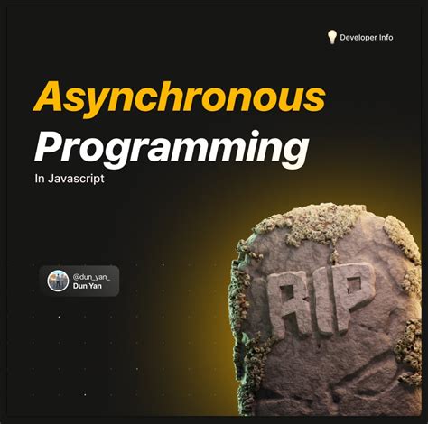 Intro To Asynchronous Programming In Javascript A Thread 🧵 Thread