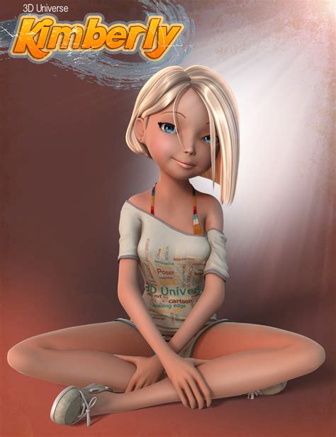 Kimberly For Genesis Complete Daz 3d