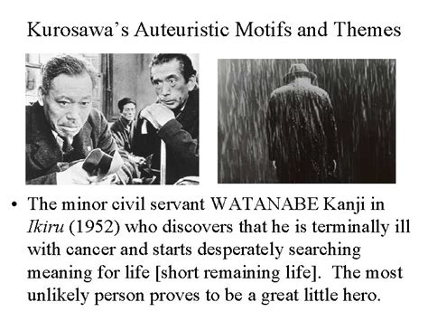 Kurosawa Akira Heroes And Heroism Kurosawas Films Kurosawa