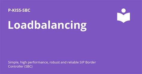 Loadbalancing P Kiss Sbc