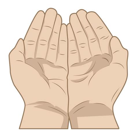 Praying Hands Muslim Vector Art Icons And Graphics For Free Download