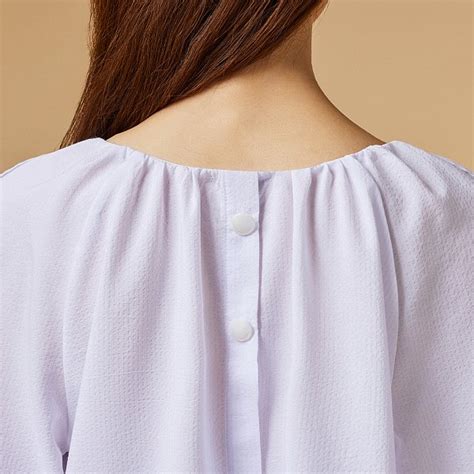 Jaju자주 여 시어서커 스퀘어넥 블라우스 Sivillage 에스아이빌리지 Jaju자주 여 시어서커 스퀘어넥 블라우스 Sivillage 에스아이빌리지