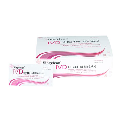 Ce Approved Lh Ovulation Urine Pregnancy Strips Midstream Ovulation