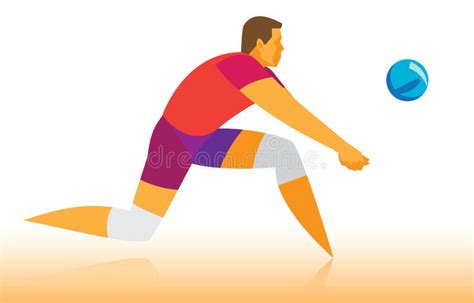 Best Serve Ever Volleyball Clipart