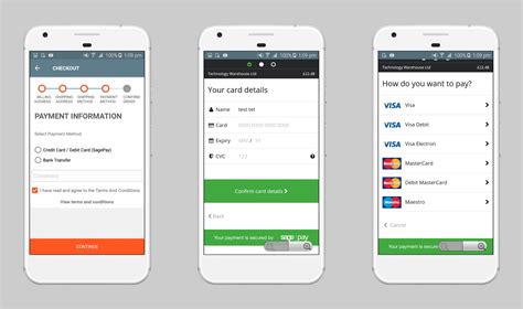 mobikul mobile app builder supports sagepay payment gateway
