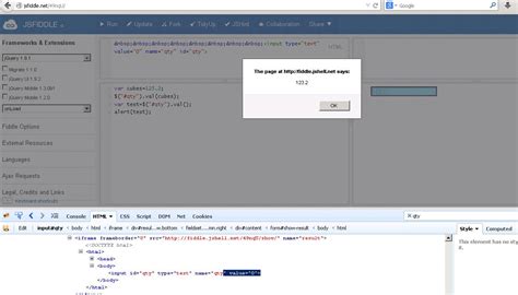 Javascript Html Input Displays Different Text To Value That It Posts