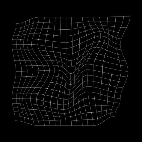Distorted Square Grid Warped Mesh Texture Curvatured Net Checkered