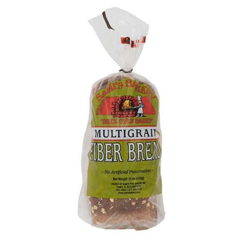 Multigrain Fiber Bread Samis Bakery
