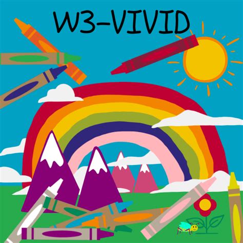 W3 Vivid Crayon Color Hex Reference