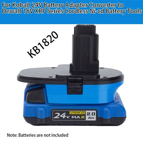 Kobalt Battery To Dewalt Tool Adapter At Rebecca Leon Blog