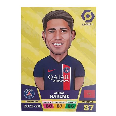 قیمت و خرید اسباب بازی زینتی کیمدی مدل کارت اشرف حکیمی 2024 بیسیک