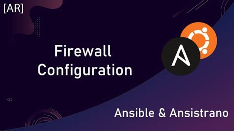 Devbrains On Linkedin Firewall Configuration With Ansible In This Video Were Going To Show You