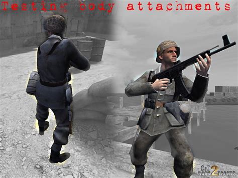 Cod2 Character Body Attachments Image Back2fronts Mod For Call Of Duty 2 Moddb