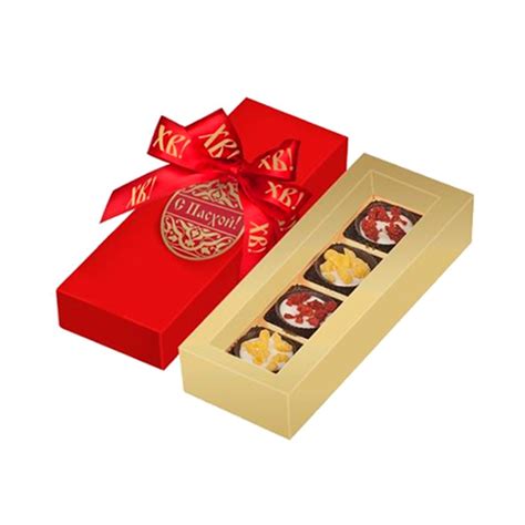 Набор конфет ручной работы малый из коллекции Пасха Шоколадная фабрика Конфаэль