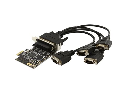 Startech Com Pex S B Port Rs Pci Express Serial Card W Breakout Cable Newegg Ca