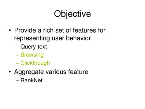Ppt Learning User Interaction Models For Predicting Web Search Result
