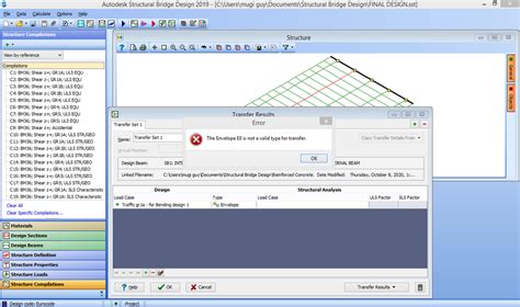 Solved Structural Bridge Results Autodesk Community
