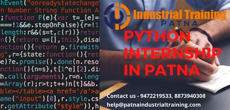 python internship in patna be a part of python internship in patna