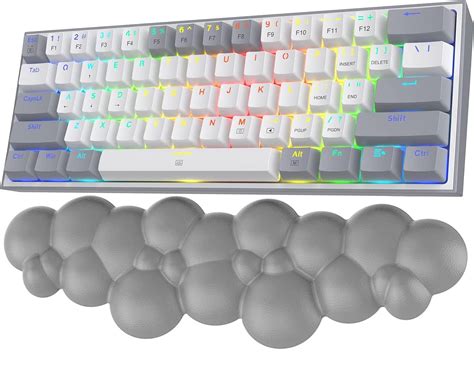 Ergonomic Memory Foam Keyboard Wrist Rest Grey Philippines Ubuy