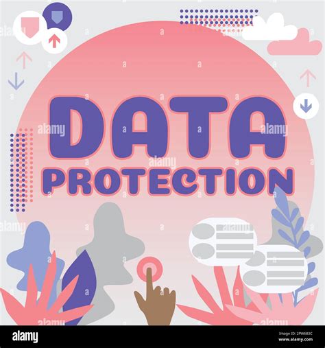 Writing Displaying Text Data Protection Concept Meaning Legal Control