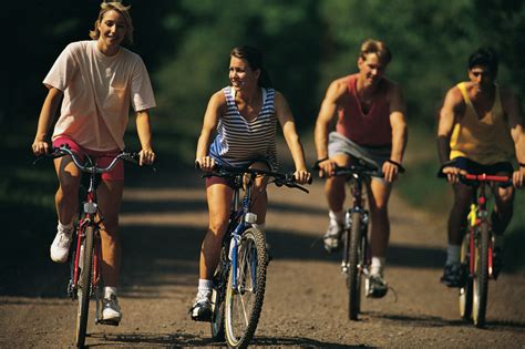 Couples Riding Bikes Free Photo Download Freeimages
