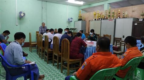 မရမ်းကုန်းမြို့နယ်၌ ကိုဗစ် ၁၉ရောဂါ ကြိုတင်ကာကွယ်ရေးအတွက် လုပ်ငန်းညှိနှိုင်းအစည်းအဝေးကျင်းပ