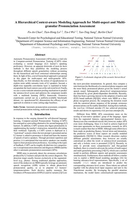 A Hierarchical Context Aware Modeling Approach For Multi Aspect And