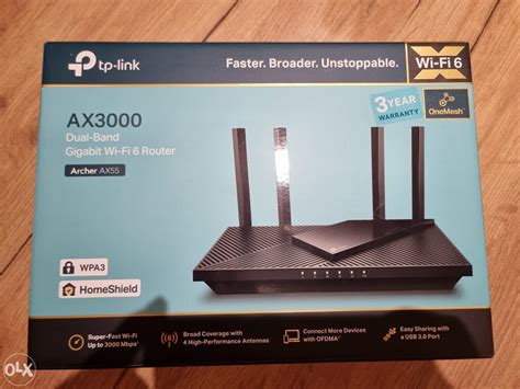 TP LINK Archer AX55 WIFI 6 AX3000 Gigabit GARANCIJA - Router - OLX.ba