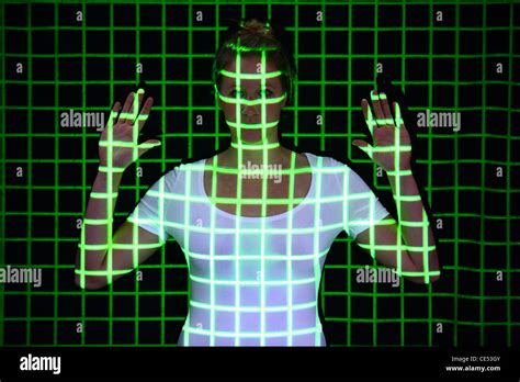Biometric Symbol Photo Automatic Face Detection By A Laser Scanner