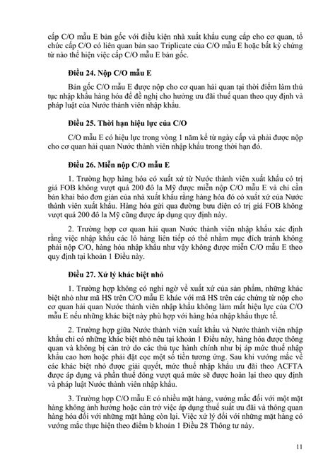 ThÔng TƯ MỚi VỀ Acfta Form E Bộ Công Thương đã Ban Hành Thông Tư 12 2019 Tt Bct Về Việc Quy