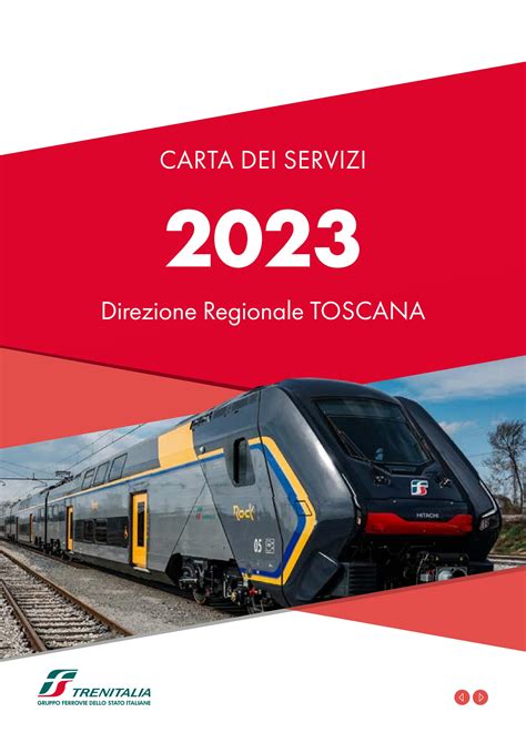 Carta Dei Servizi Toscana 2023 Trenitalia Regionale By