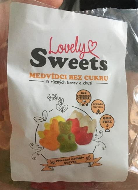 Medvídci Bez Cukru Lovely Sweets Kalorie Kj A Nutriční Hodnoty
