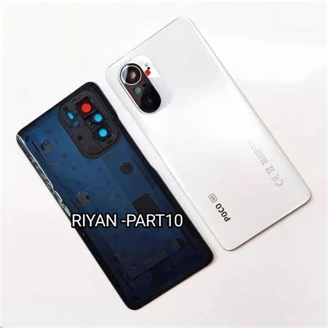 Jual BACKDOOR BACKCASING TUTUP BELAKANG CASING XIAOMI POCO F3 FULLSET RING KACA KAMER ORIGINAL